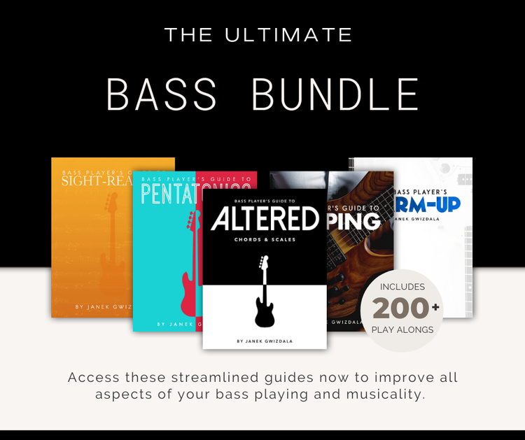 The Ultimate Bass Bundle | eBook Collection – Janek Gwizdala Music Store