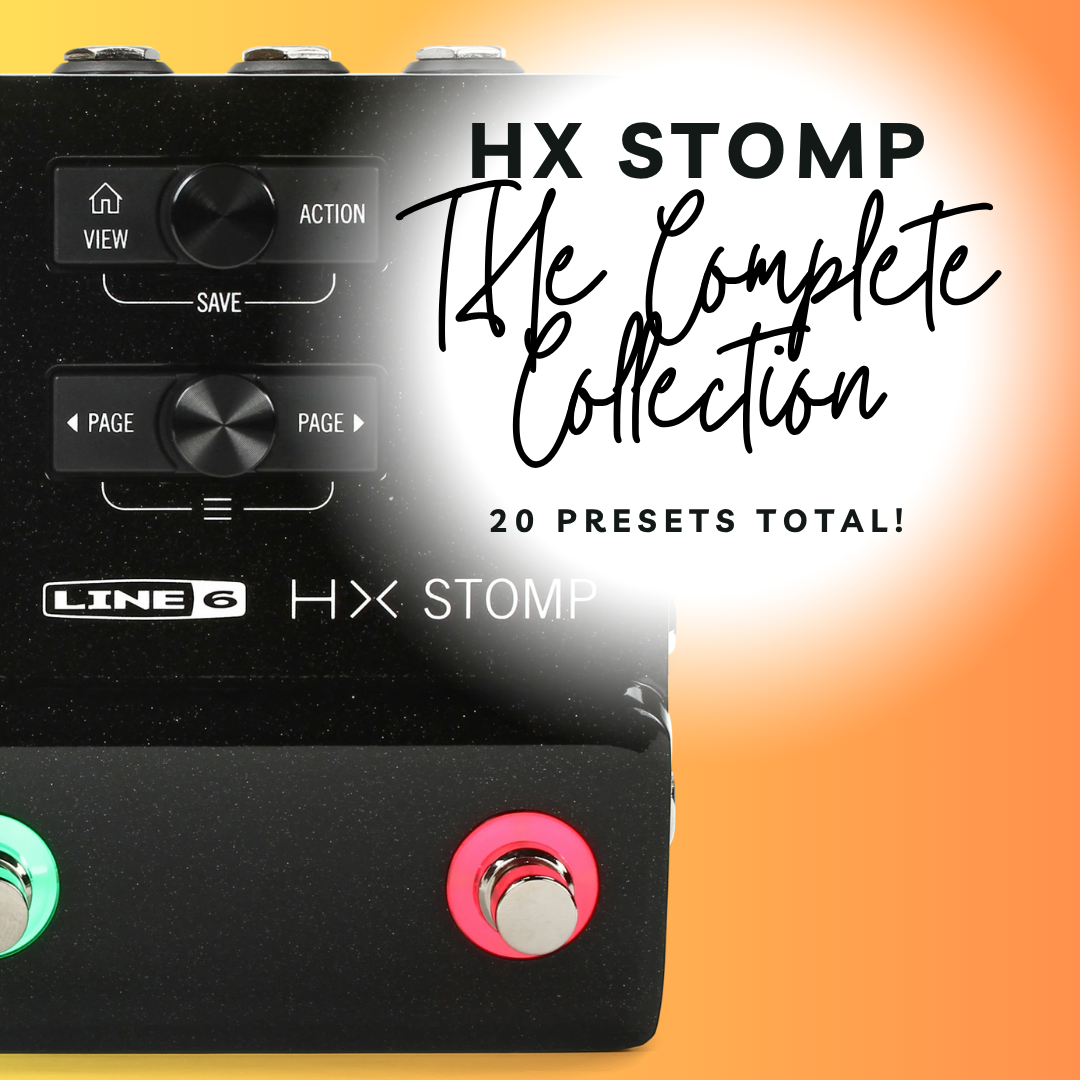 Line6 HX Stomp Complete Bass Preset Bundle – Janek Gwizdala Bass Books